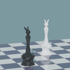Download 7 3D models from RabbitChess II listed by ONIKURA • 3D printer ...