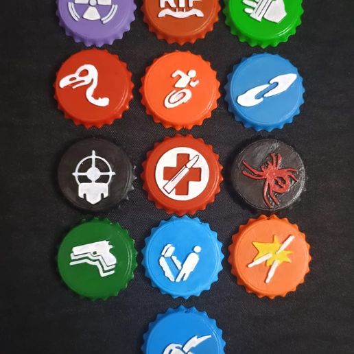 3MF file Call of duty Perks - llaveros potensiadores 🤙 ・Design to ...