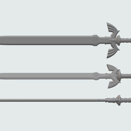 🗡️ totk master sword・ 3D File for 3D printing・Cults