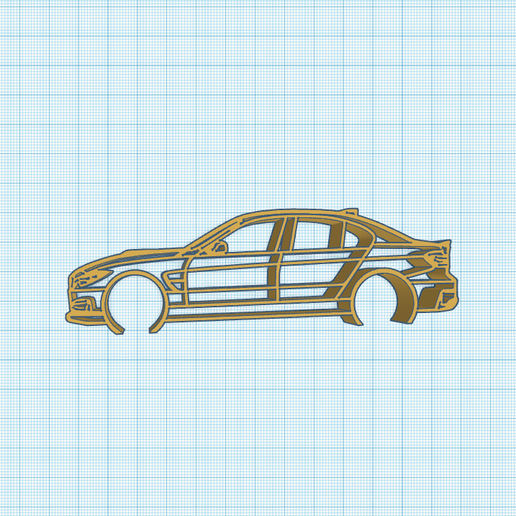 STL-Datei BMW M3 F80 👤 ・Design für 3D-Drucker zum herunterladen・Cults