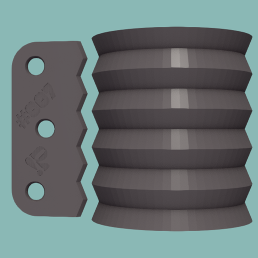 Free 3D file Pottery rib tool #007 🎨 ・3D printing template to download ...