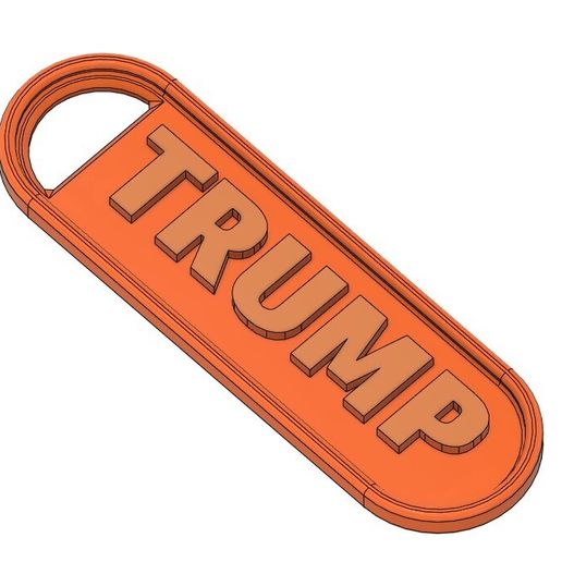 🔑 TRUMP・Free STL File for 3D printing・Cults
