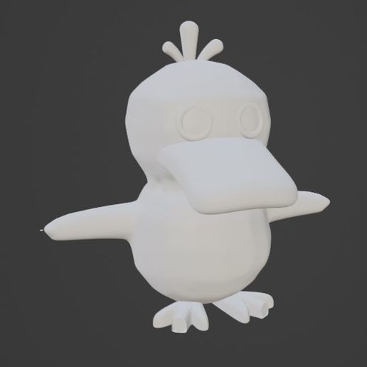 Archivo STL Psyduck 👾 ・Plan de impresión en 3D para descargar・Cults