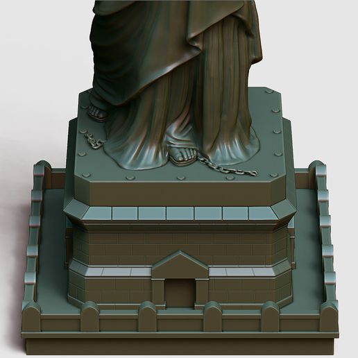 Free STL file Statue of Liberty National Monument・Model to download and ...