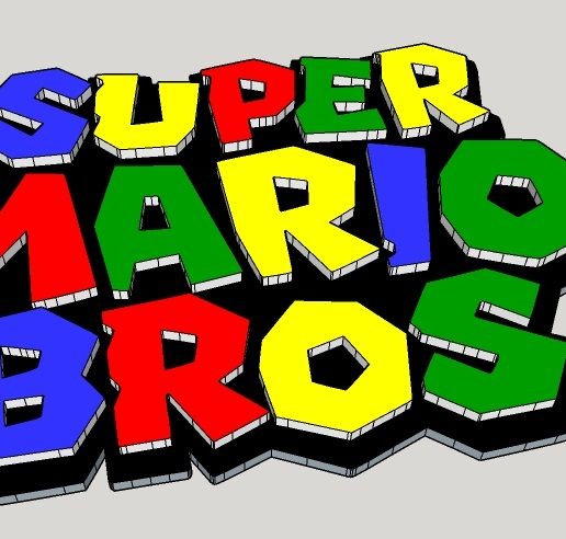 super mario logo