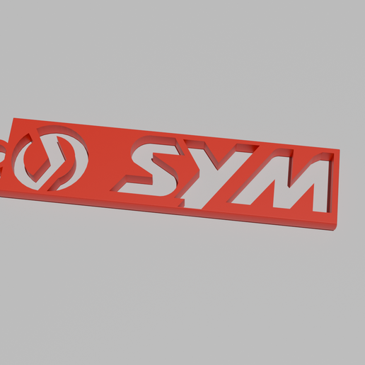 STL file sym keychain 🗝️ ・Design to download and 3D print・Cults