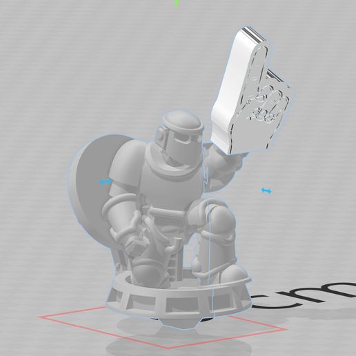 8mm scale giant foam hand・Free STL File for 3D printing・Cults