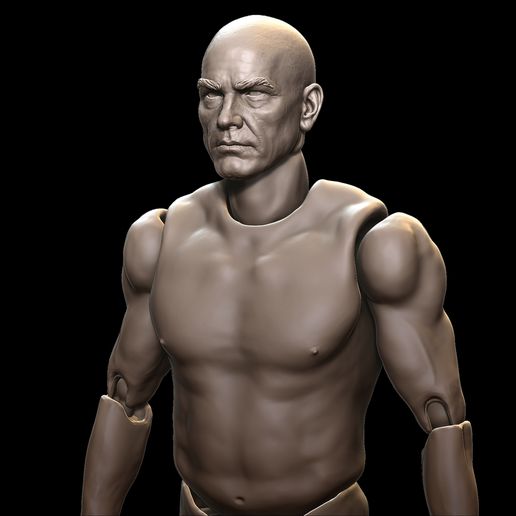 ♂️ Action Figure 3D Printing, male Movable body Action Figure Toy Model ...
