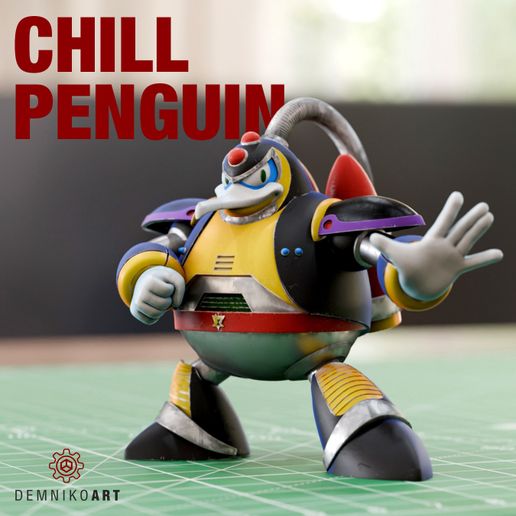 🐧 Chill Penguin from Mega Man X・ 3D File for 3D printing・Cults