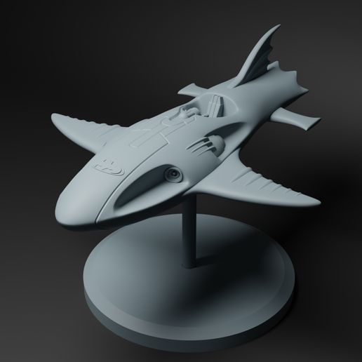 👾 Batboat 50mm・ 3D File for 3D printing・Cults