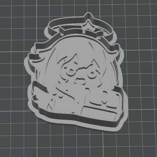 STL file Paimon Genshin Impact cookie Cutter 🍪 ・3D print object to ...