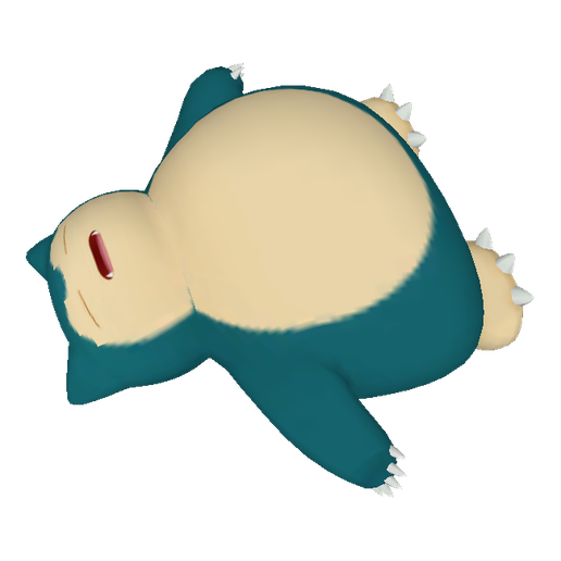 🐉 Pokemon Snorlax・Free OBJ File for 3D printing・Cults