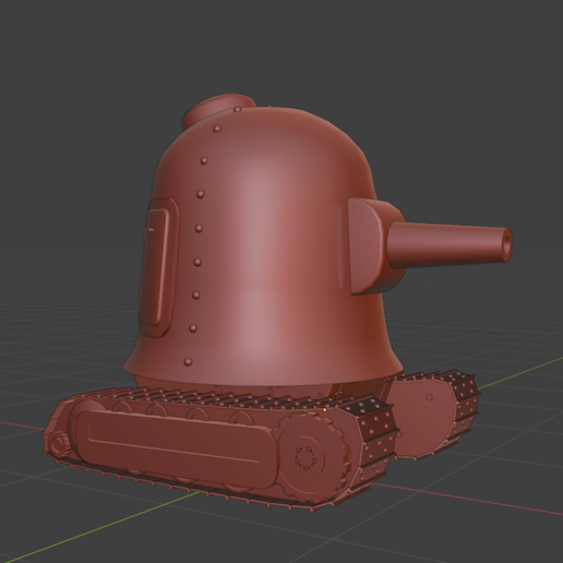 🪖 Fynegin Light Tank 28mm armor model・ STL File for 3D printing・Cults