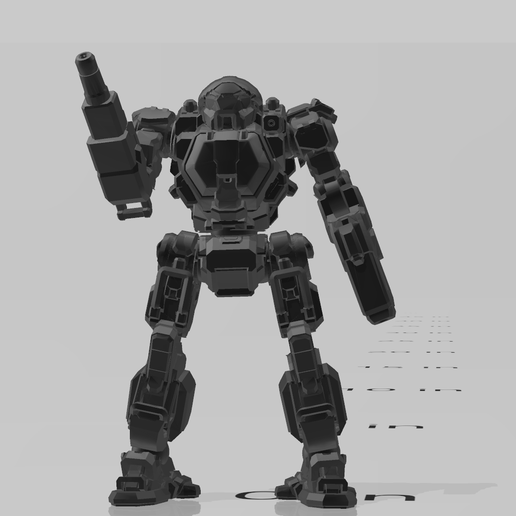 🆕 American Mecha Enforcement new poses・Free 3D File for 3D printing・Cults