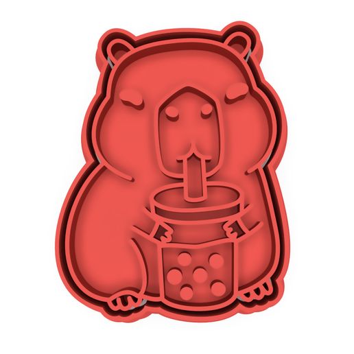 🍪 Capybara cookie cutter bundle・Archivo STL para Impresión 3D・Cults
