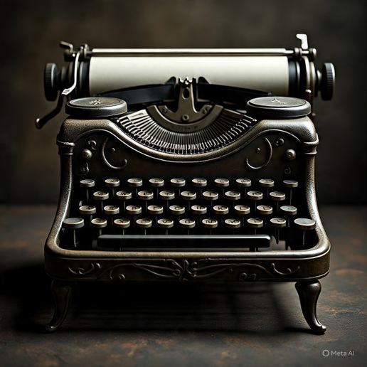 ️ typewriter・ STL File for 3D printing・Cults