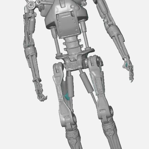 💀 Terminator T800 Endo Skeleton McFarland Toys・ STL File for ・Cults