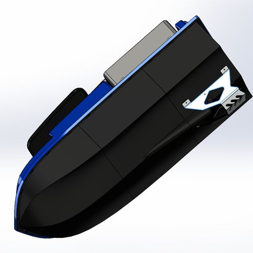 🎏 Carp boat , Bait Boat New Design・ STL File for 3D printing・Cults
