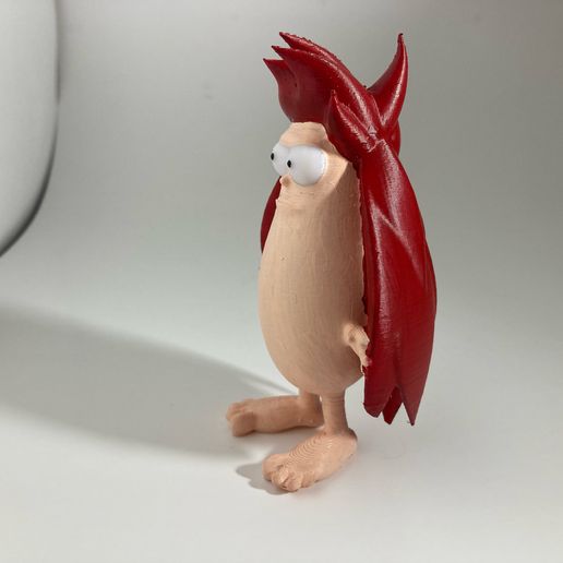 👾 Dan Halen from Squidbillies on adult swim・ STL File for 3D printing・Cults