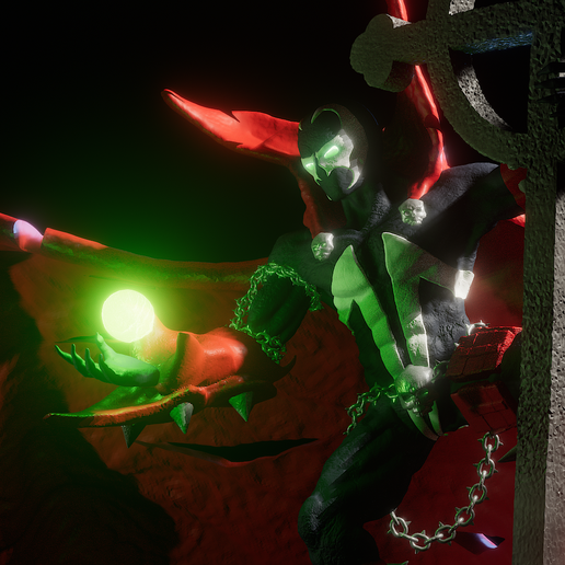 🎨 Spawn・ STL File for ・Cults