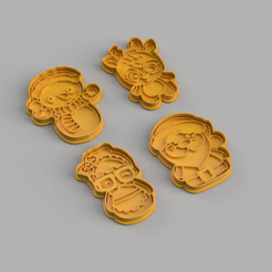 Download 10 3D models from Christmas Cutters listed by CookieCuttersP ...
