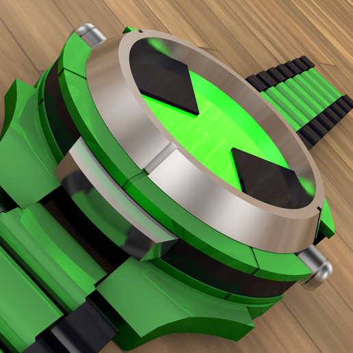⌚ Ben 10 Omnitrix (Slim Variant) - Watch with Flexi Strap・ 3D File for ...