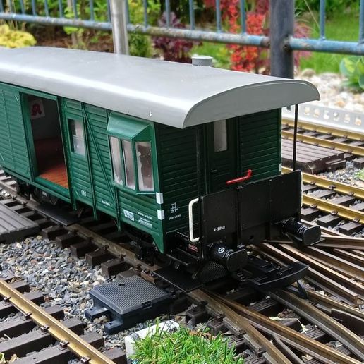 🚆 Service wagon ČSD series Ds / Daak in scale 1:25・ 3D File for 3D ...