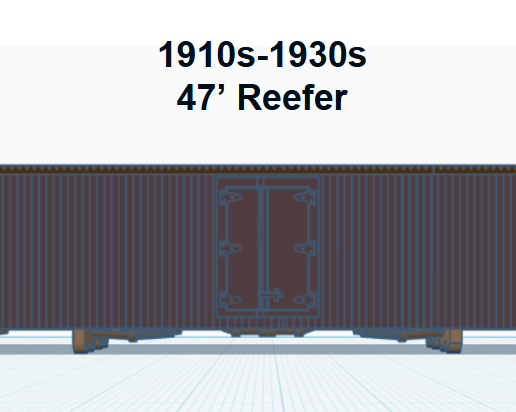 🥛 47' Milk Reefer (HO SCALE)・Free 3D File for ・Cults