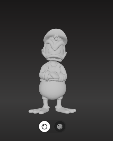 🦆 Donald Duck Cartoon Style 3D Printing Model – High-Detail Figure・ STL ...