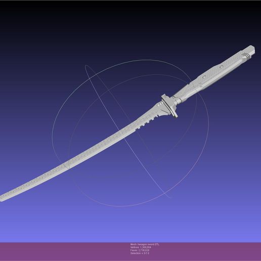 cyberpunk sword