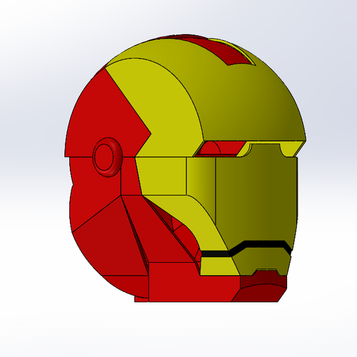 👨 Iron man mask for toy・ STL File for 3D printing・Cults