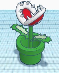 Free STL file Plant Mario 🌿 ・3D print object to download・Cults