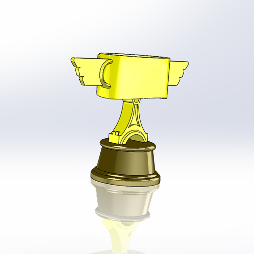 🌩️ Lightning McQueen’s Piston Cup – STL Model・Free STL File for 3D ...