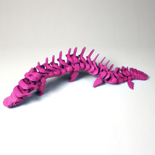 👽 Articulated Alien Dragon (Chitauri Leviathan)・ STL File for 3D ...