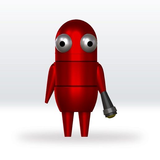 📁 Repo Red STL file 3D Model Character Fanart・Archivo STL para ...