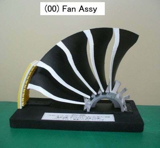 💭 Jet Engine Component ; Fan・Free STL File for ・Cults