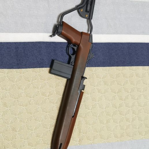 🪖 M1a1 Carbine (3D-printed replica)・3D Print with the Bambu Lab P1Sc 3D ...