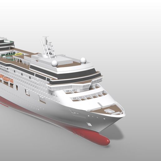 🚢 Pride of Hawaii NCL cruise ship printable model・ STL File for 3D ...