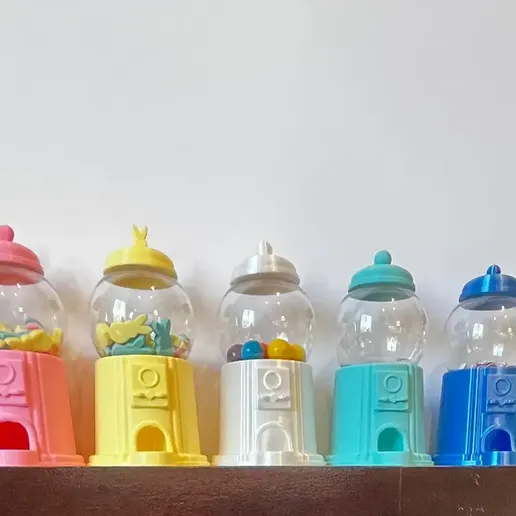 🍬 Mini Gumball Machine | Candy Box | Party Favor | Decor | Gift・ 3D ...