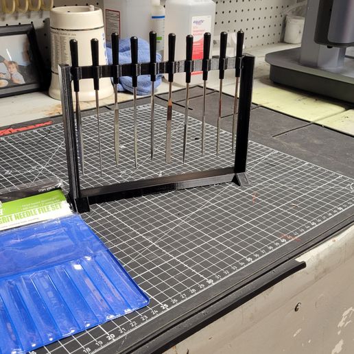 STL file Diamond Grit Needle File Holder - Harbor Freight 💎 ・3D ...