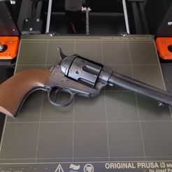 3D printing Cattleman Revolver - Colt Model 1873 Single Action Army ...