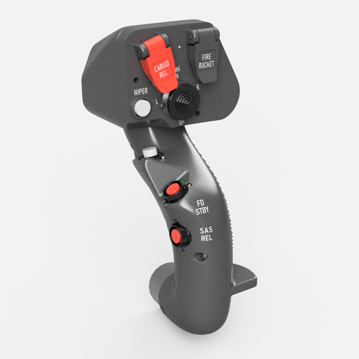 cyclic stick helicopter