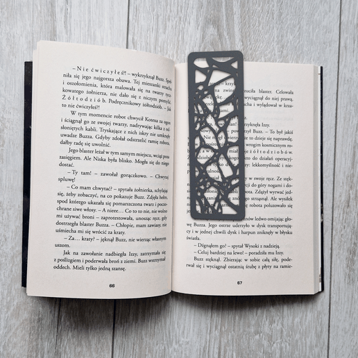 🪨 Marble Rock Bookmark・Free STL File for 3D printing・Cults