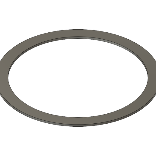 STL file CZ MOTO MX VMX HEAD GASKET 125CC 984-13-025 🏍️ (DXF and STEP ...