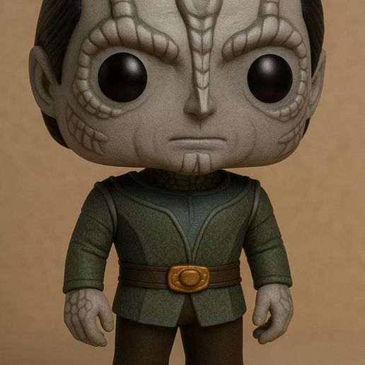 ⭐ Garak Funko Pop - Star Trek: Deep Space Nine・ STL File for 3D ...