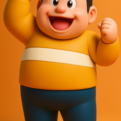 gian doraemon cartoon