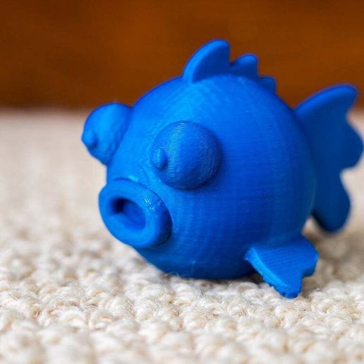 Free STL file Round Magnetic Fish 🧲 ・Template to download and 3D print ...