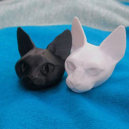 🐱 Articulated Cat, print-in-place, snap-in head+tail・ STL File for 3D ...