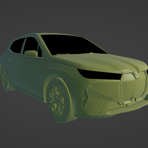 STL file BMW iX 2022 🚗 (OBJ)・3D printable model to download・Cults