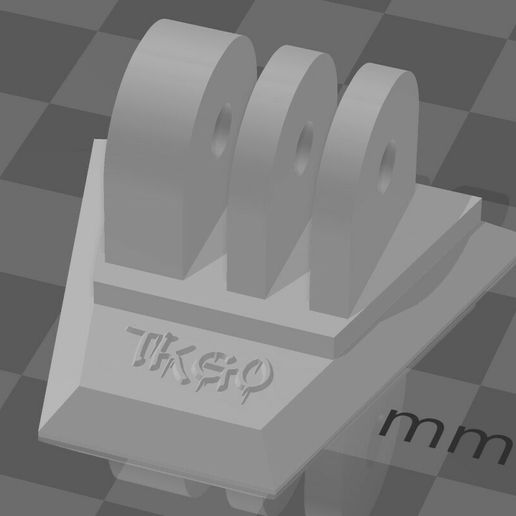 🔫 WILCOX DOVETAIL GOPRO MOUNT・ STL File for ・Cults